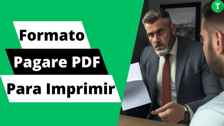 Formato pagaré pdf para imprimir | Actualizado octubre 2024